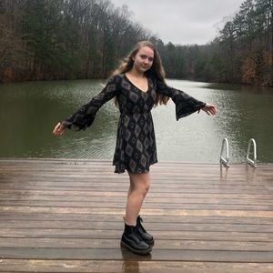 Asher | Dresses | Asher Flare Sleeve Dress | Poshmark